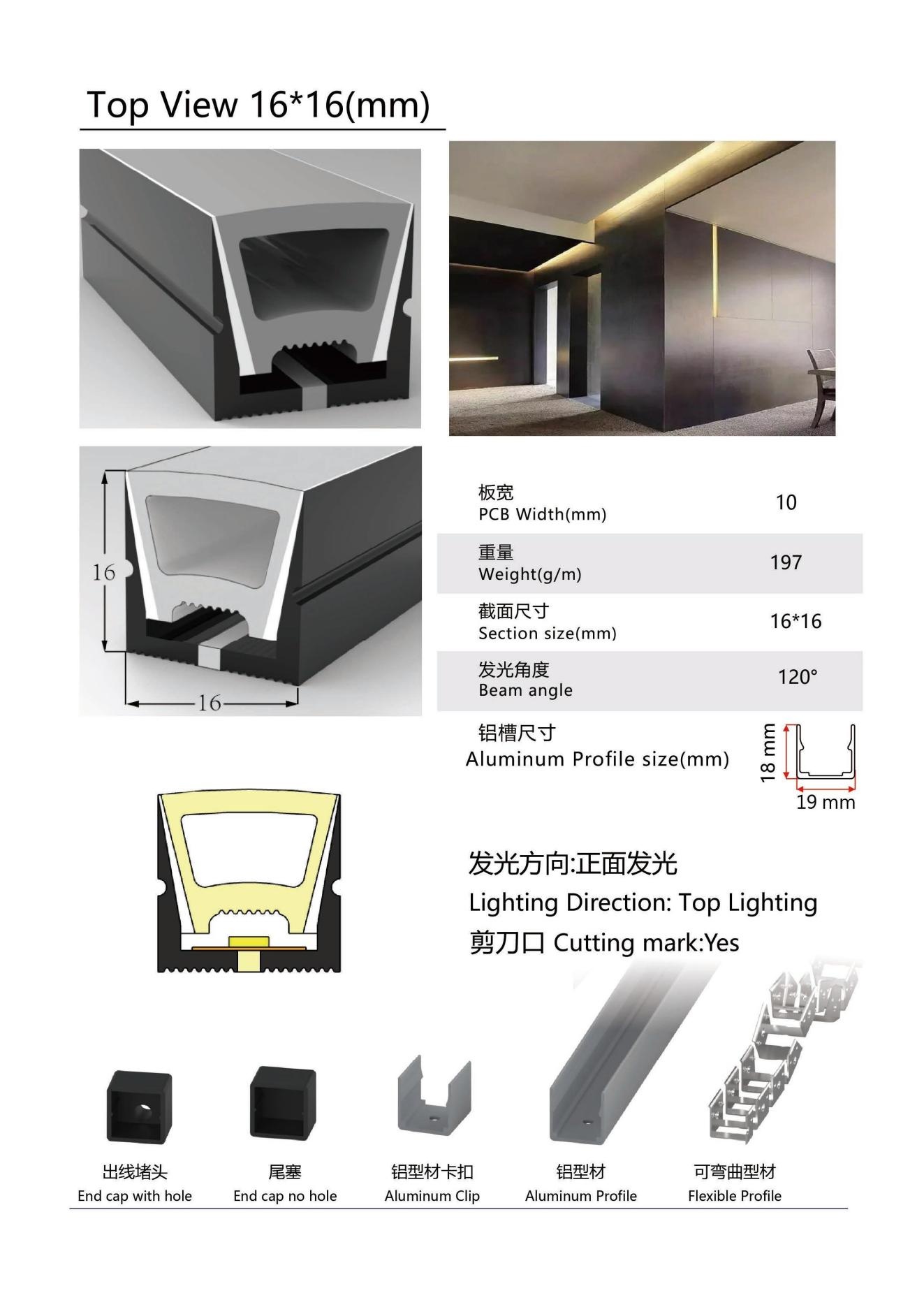 LED SILICONE PROFILE