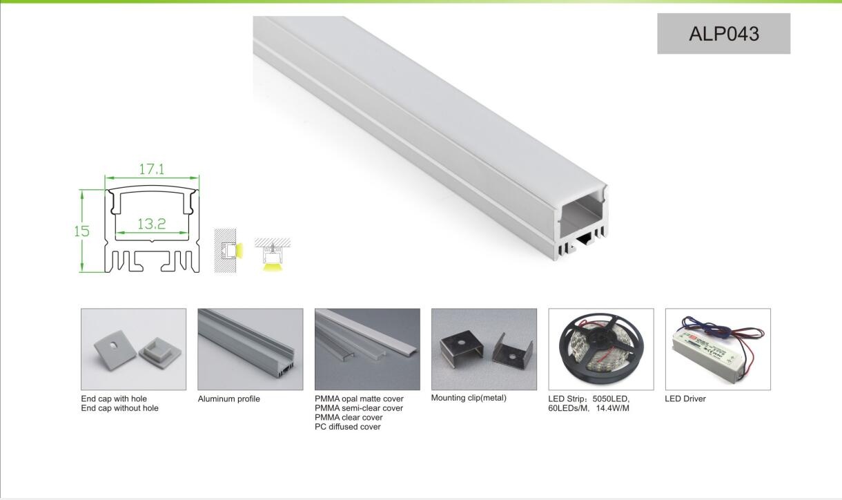 LED Aliminium Profile ALP043